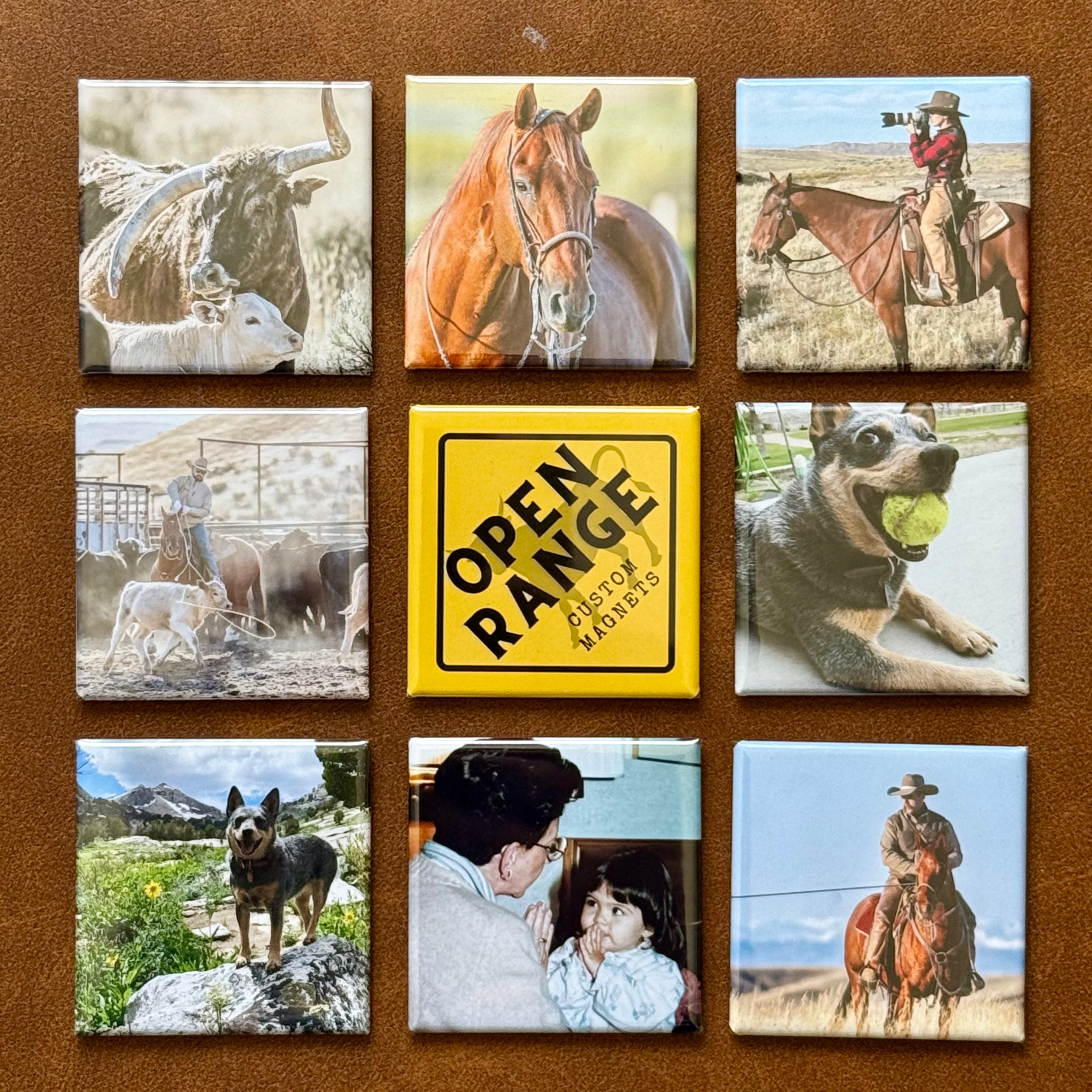 Custom Photo Magnets – Open Range Magnets